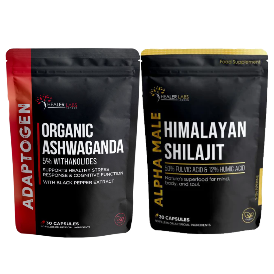 Himalayan Shilajit & Ashwagandha Stack Healer Labs London UK