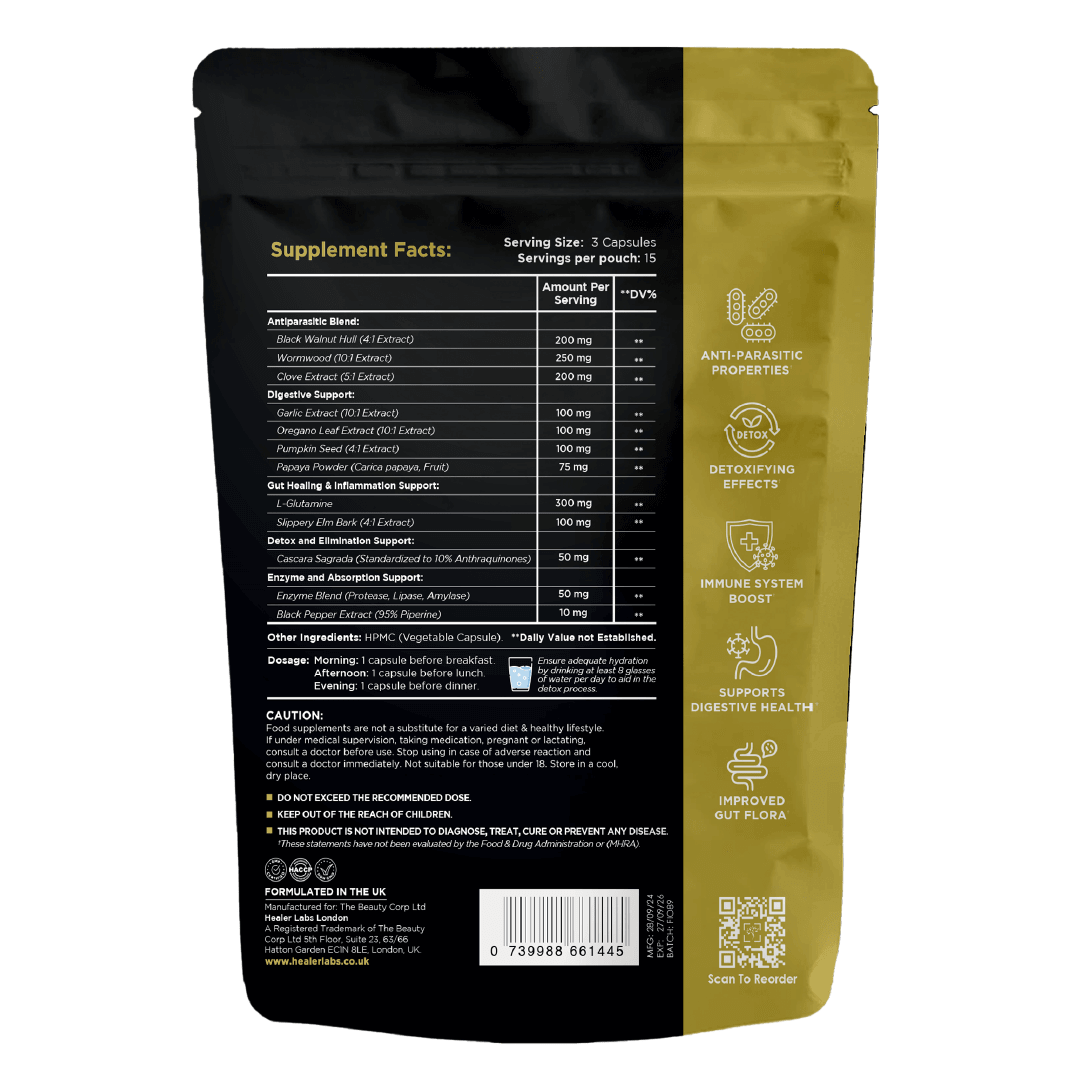 Para Cleanse Healer Labs London UK
