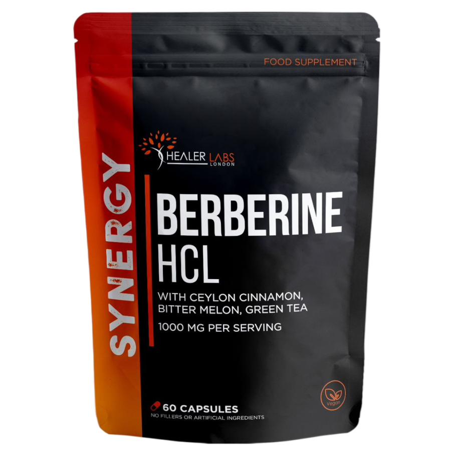Berberine HCL 97% With Ceylon Cinnamon & Bitter Melon Healer Labs London UK