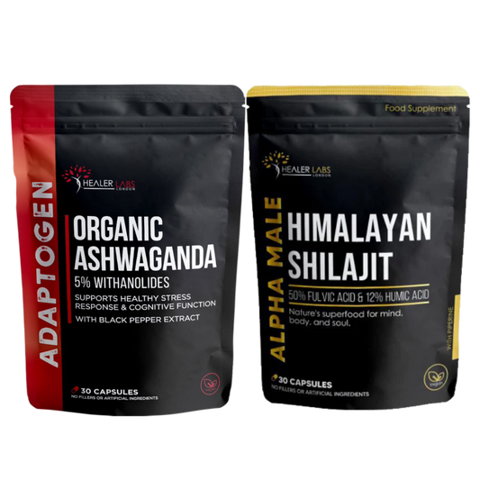 Himalayan Shilajit & Ashwagandha Stack Healer Labs London UK