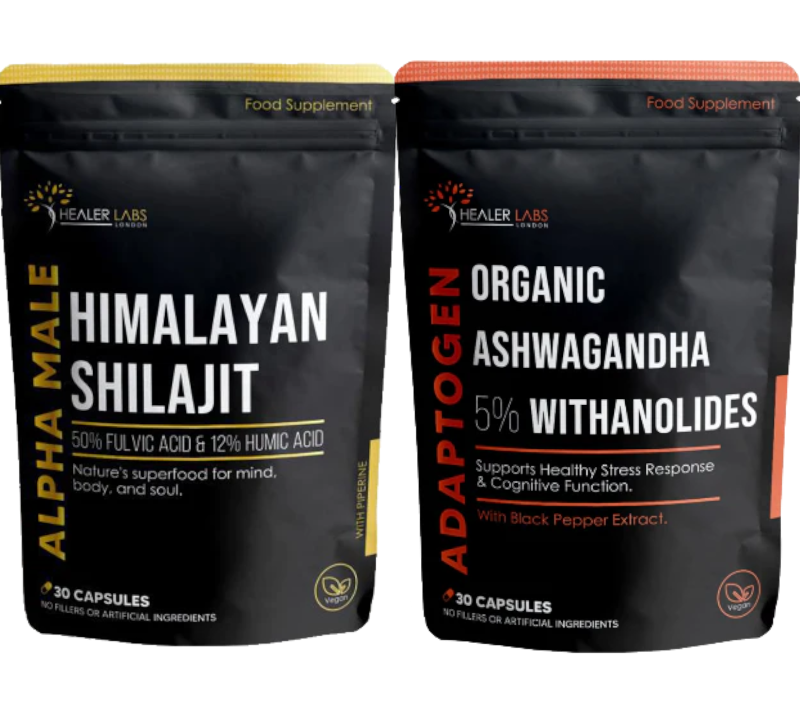 Himalayan Shilajit & Ashwagandha Stack Healer Labs London UK