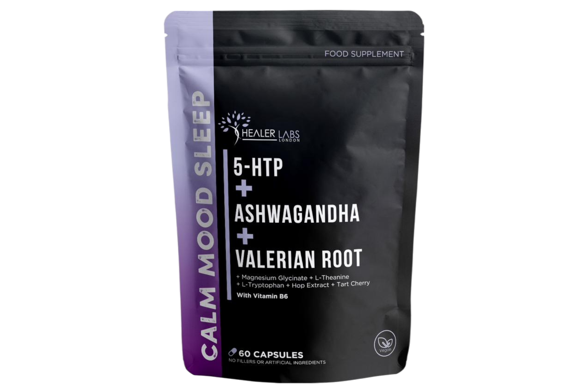 Mood + Sleep Support Complex - 60 Capsules Healer Labs London UK