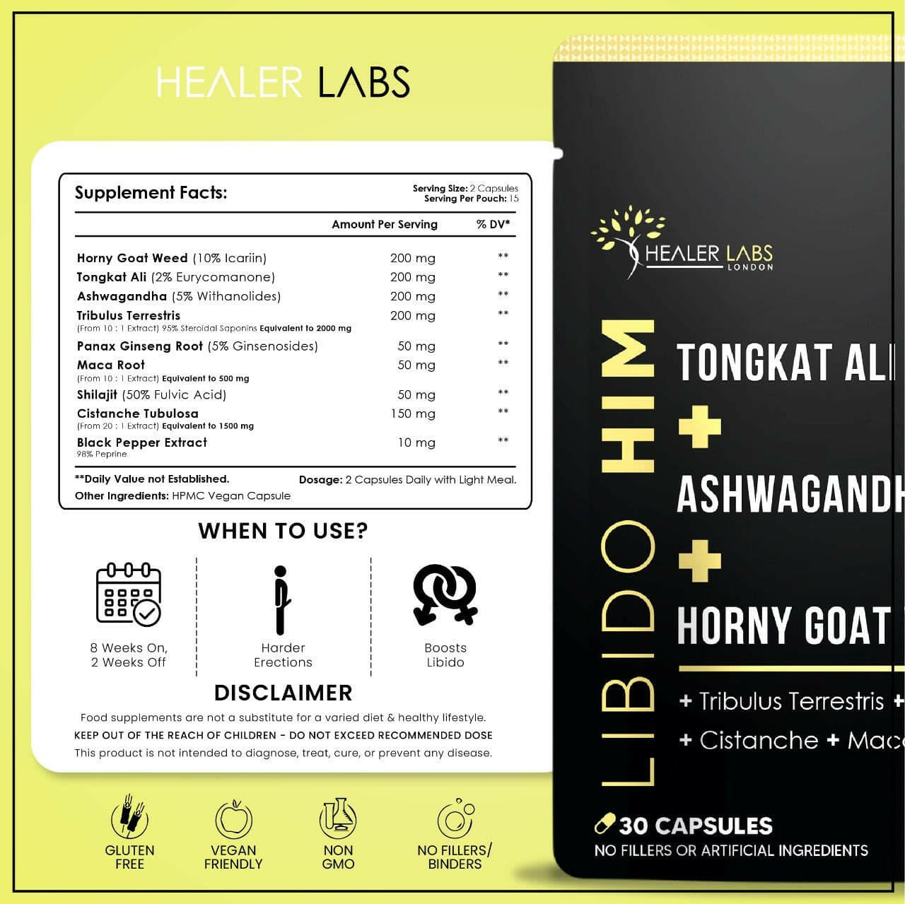 Libido Him Healer Labs London UK